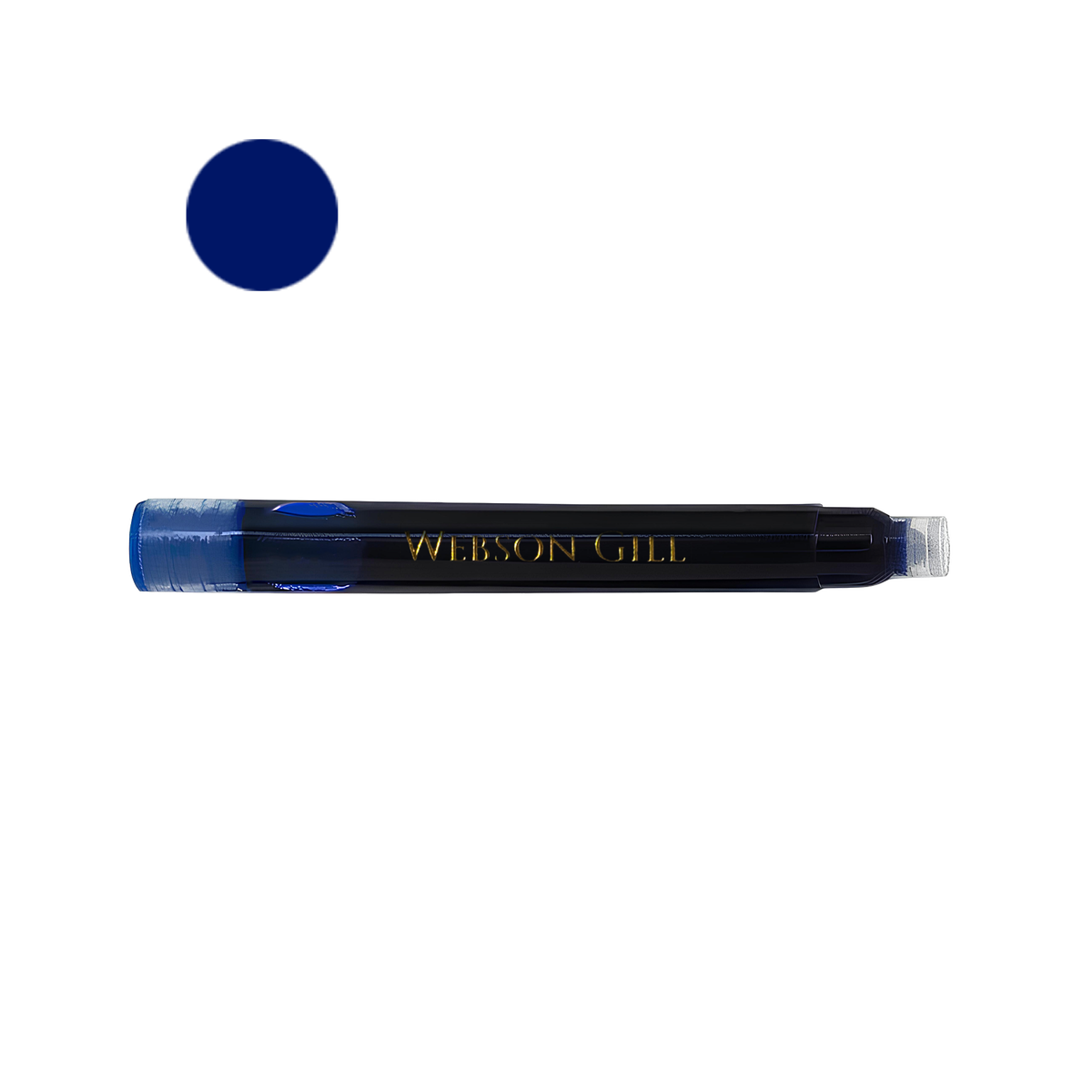 Blue Ink Refill for Webson Gill Fountain Pens, Starter Pack of 2 Cartr ...